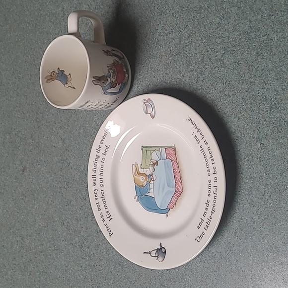 Wedgwood | Dining | Peter Rabbit Wedgewood China For Child | Poshmark